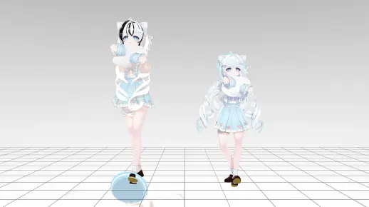 【委托展示】Vroid模型转pmx修复对比_哔哩哔哩_bilibili