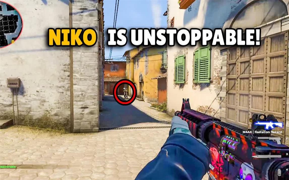 【CSGO每日回顾】NiKo火力全开！m0NESY疯狂的瞄准！