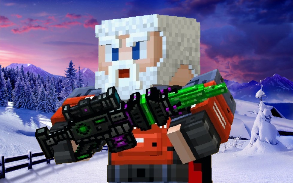 Pixel Gun 3D-货车部分皮肤武器_哔哩哔哩_bilibili