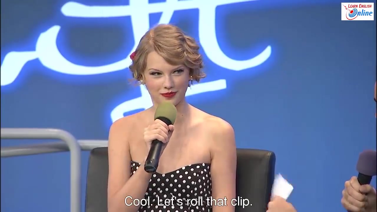 Learn English with Taylor Swift Talk Show - English Subtitles_哔哩哔哩_bilibili