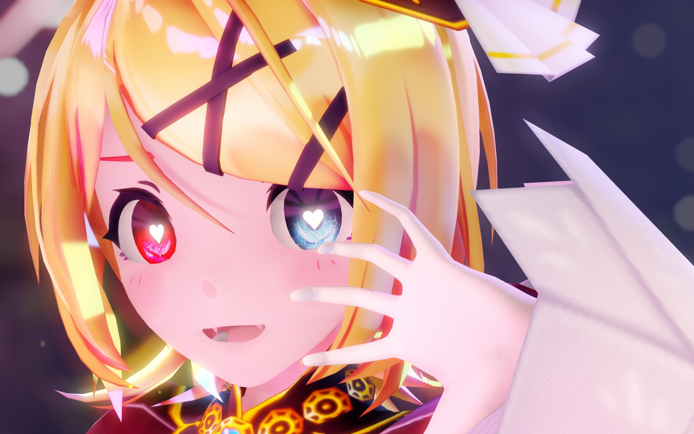 Sour式镜音RIN - Happy Halloween【联动MMD】_哔哩哔哩_bilibili