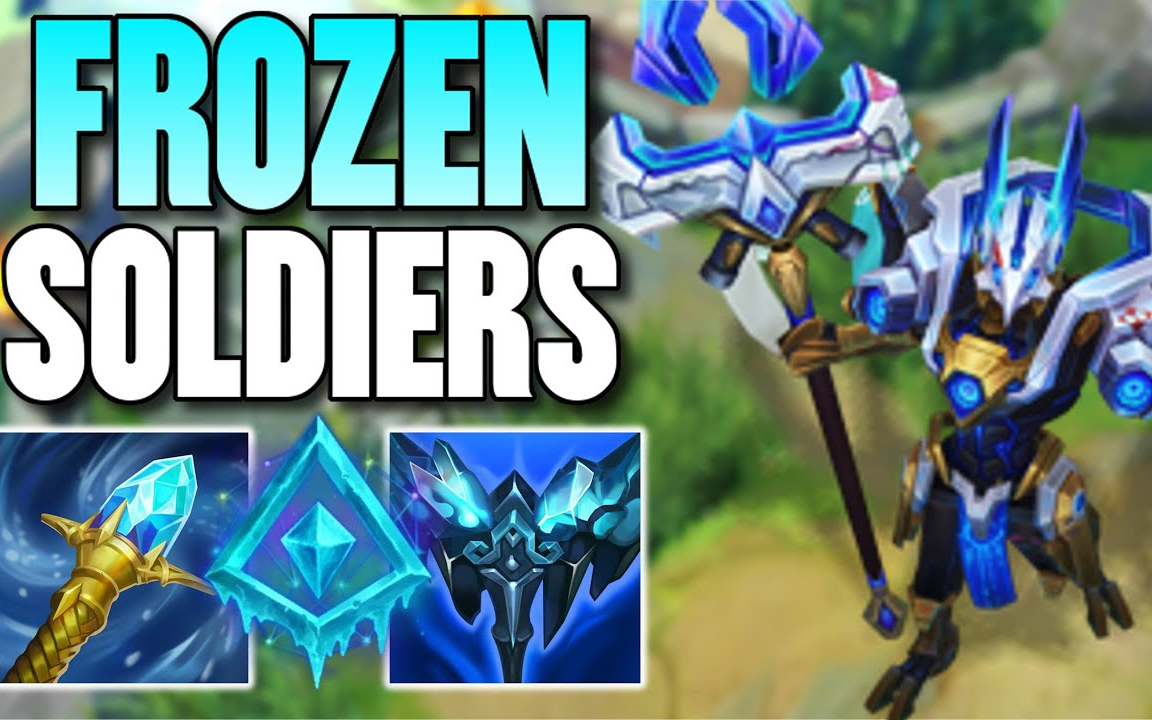 美服沙皇阿兹尔新套路 冰杖 冰川 永霜三件套玩法 超级粘人的冰冻只因！——北美第一沙皇 Body Those Fools 2022 S12赛季 ...