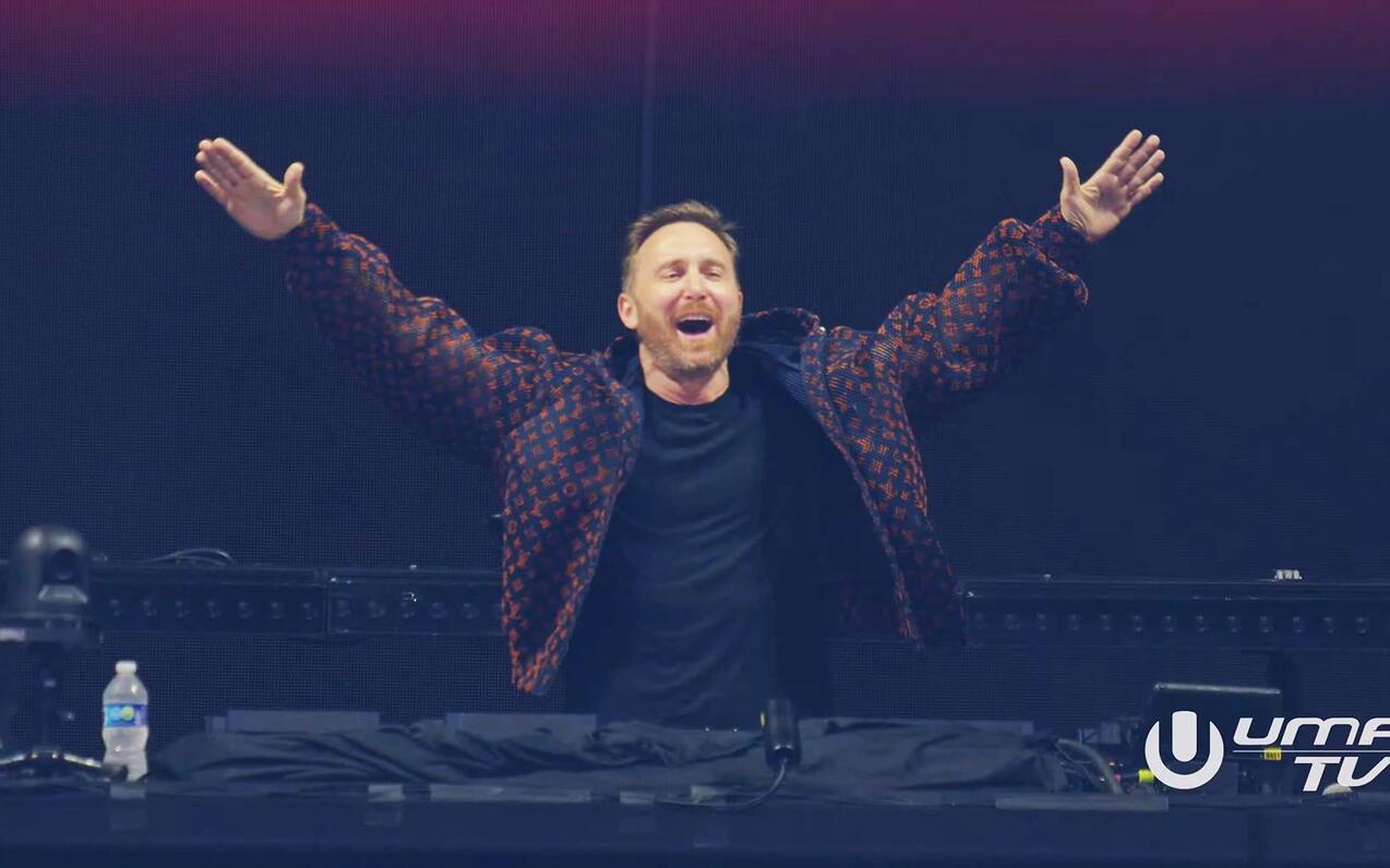 4K超清 David Guetta Ultra 2023 塔叔迈阿密UMF... - 哔哩哔哩
