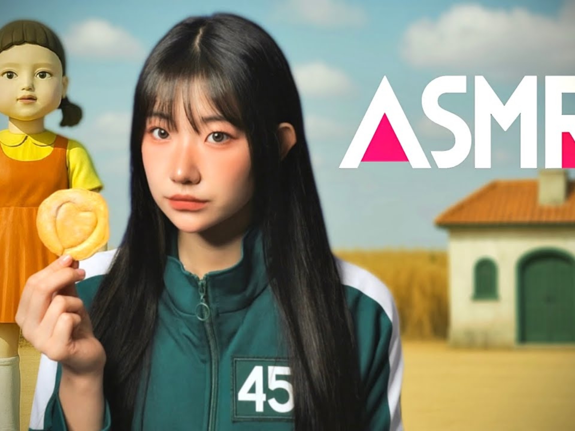 【Lucy_助眠】角色扮演｜ASMR鱿鱼游戏，“吃到动的话会死的”( 1920 X 1080 )-YouTube助眠频道-YouTube助眠 ...