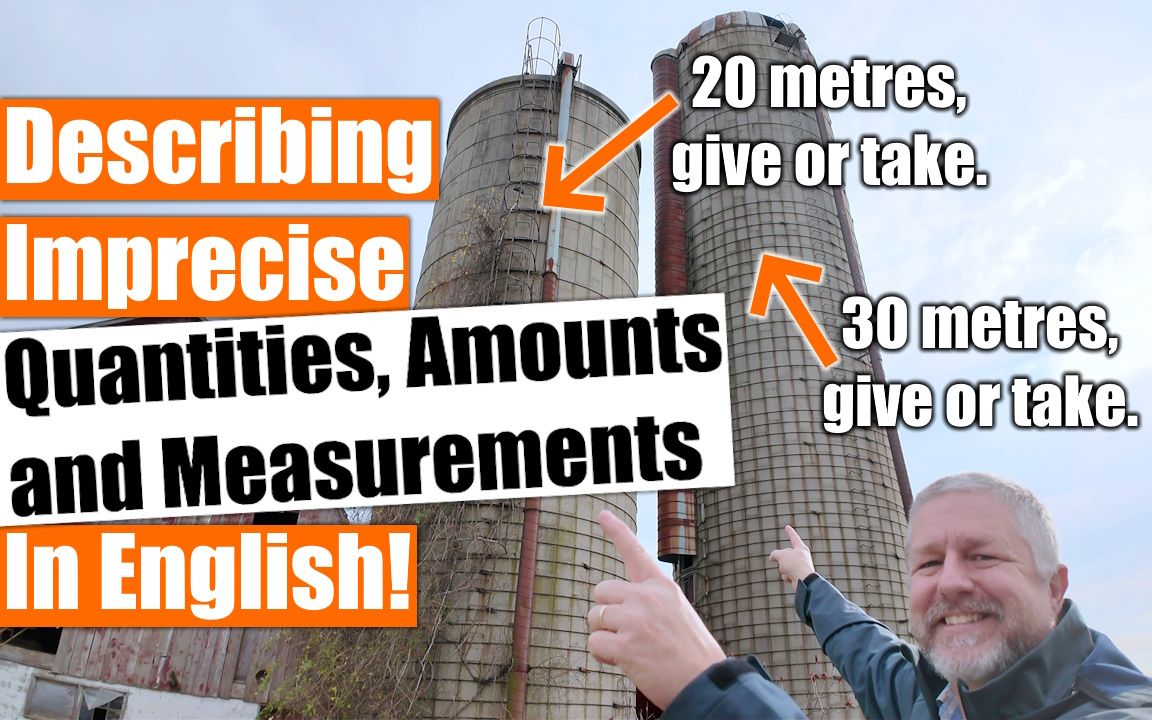 Describing Imprecise Numbers, Amounts, and Measurements in English 🧮🔢📊 ...