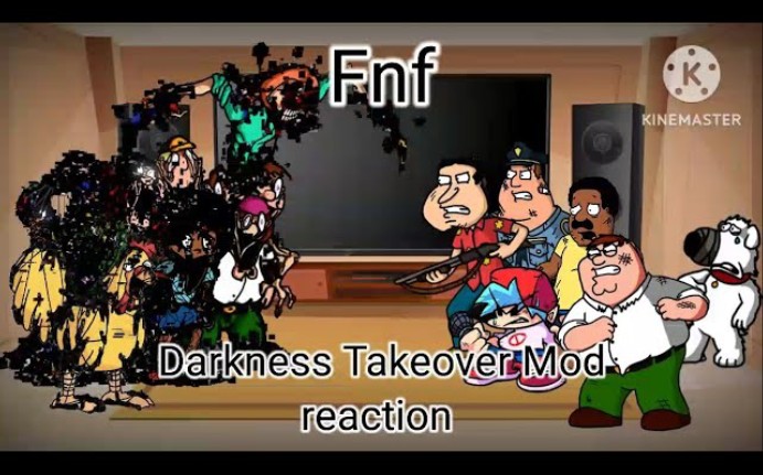 Sonic Characters React To FNF VS Darkness Takeover | Corrupted Family ...