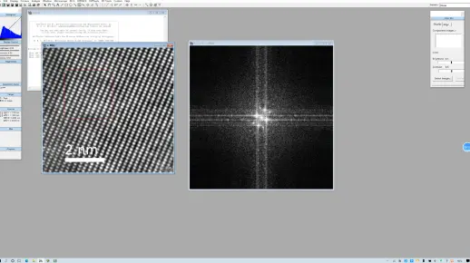 133.Digitalmicrograph-TEM过滤噪声优化FFT信号_哔哩哔哩_bilibili