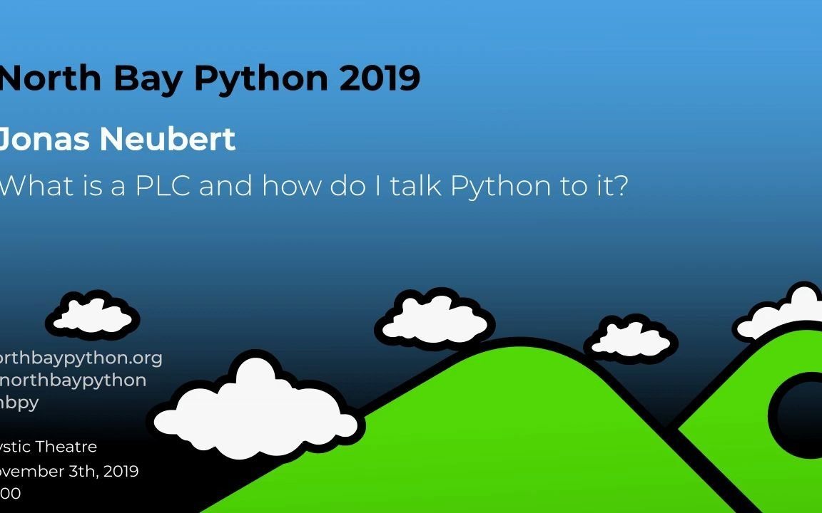 What is a PLC and how do I talk Python to it-Jonas Neubert_哔哩哔哩_bilibili