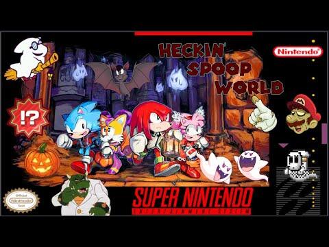 [Hack Games Longplay Channel]Heckin' Spoop World – Halloween SMW Romhack [SNES - 哔哩哔哩