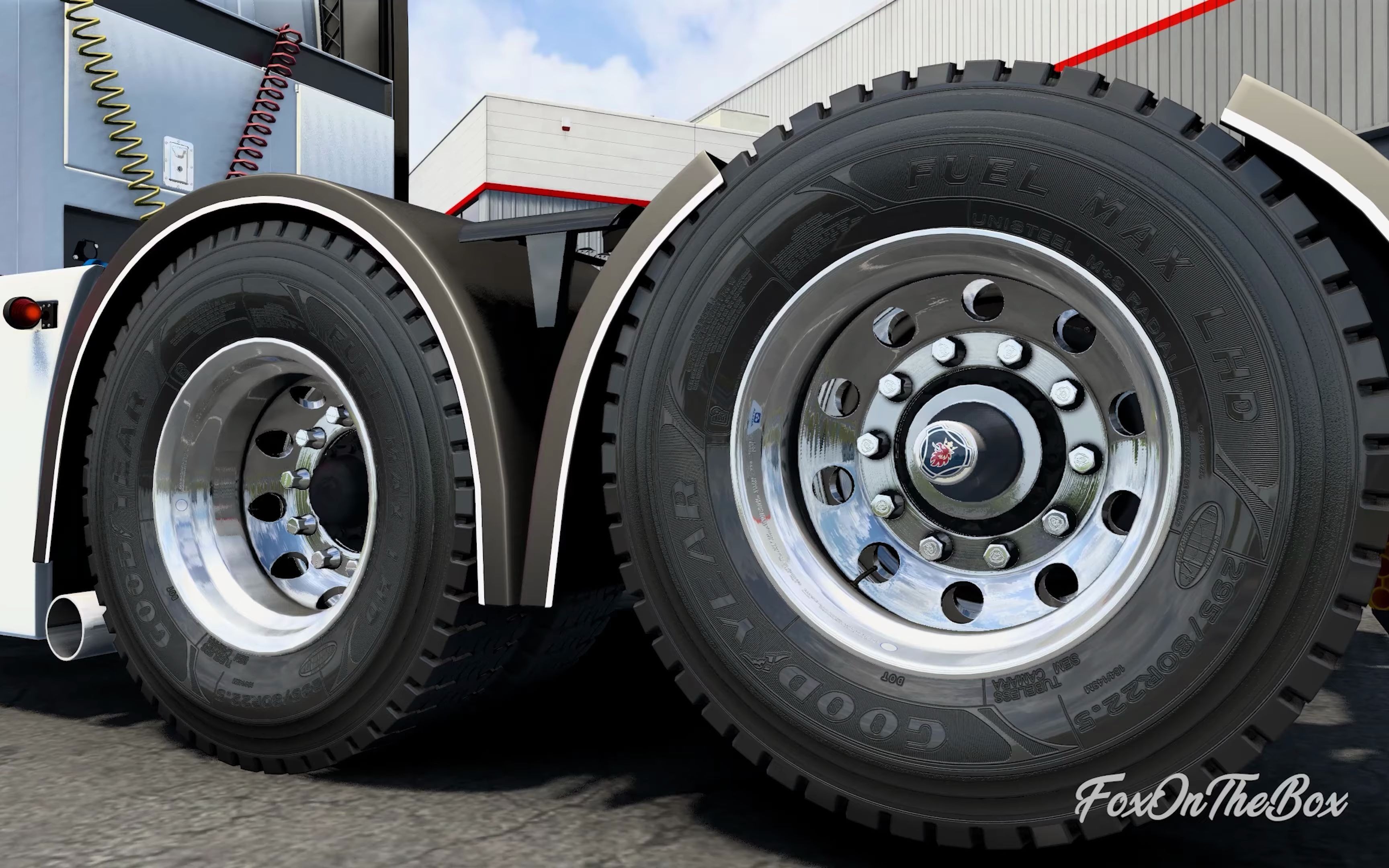 欧卡2MOD：超级运动轮胎包