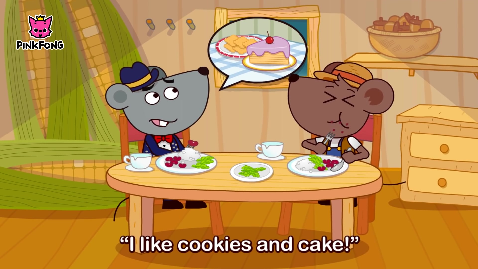 Country Mouse and City Mouse _ Fairy Tales PINKFONG 动画片 高清儿童早教视频：_哔哩哔哩 ...
