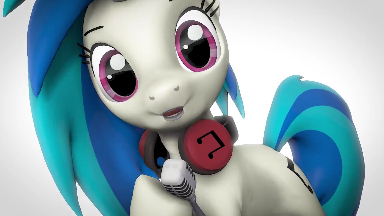 [SFM PMV] Vinyl Scratch - All About That Bass_MMD·3D_动画_bilibili_哔哩哔哩