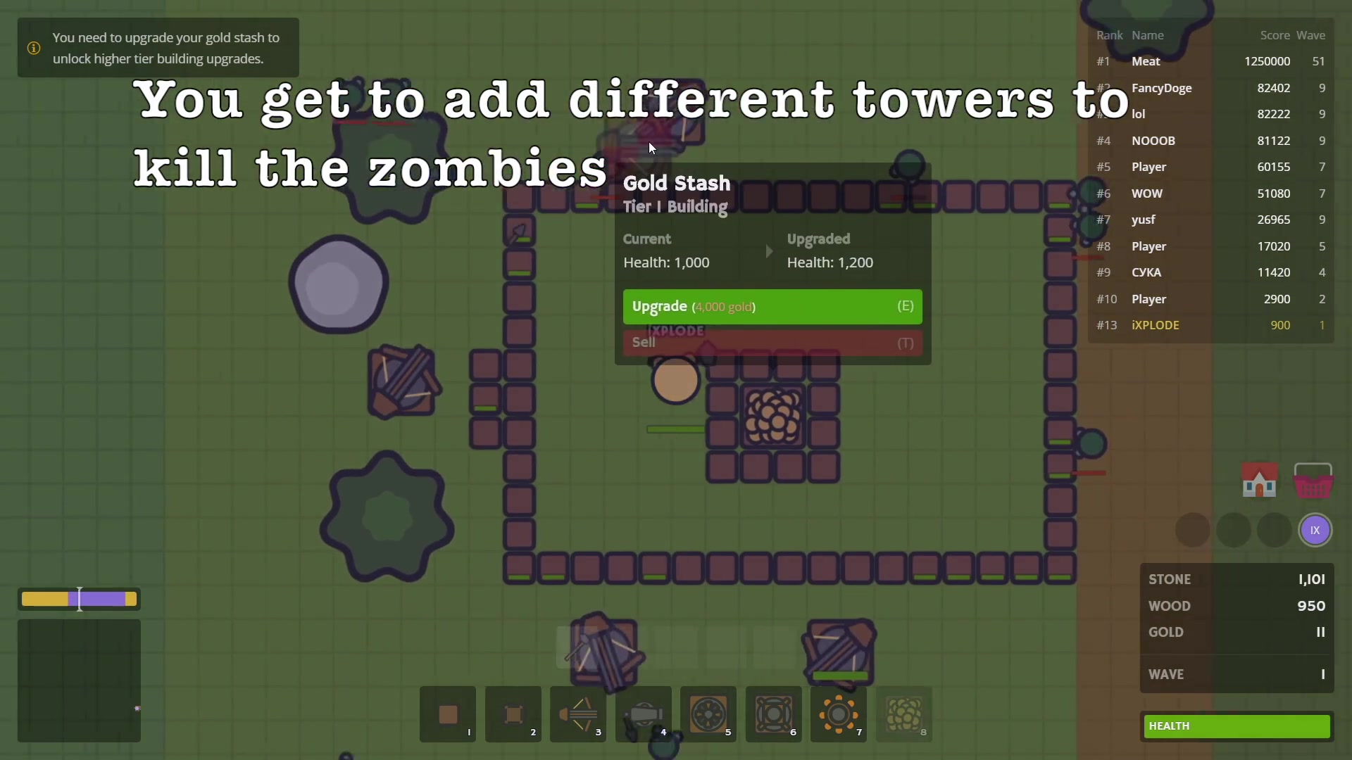 [ZOMBS.IO] 世界最大基地 vs 10000僵尸_哔哩哔哩_bilibili