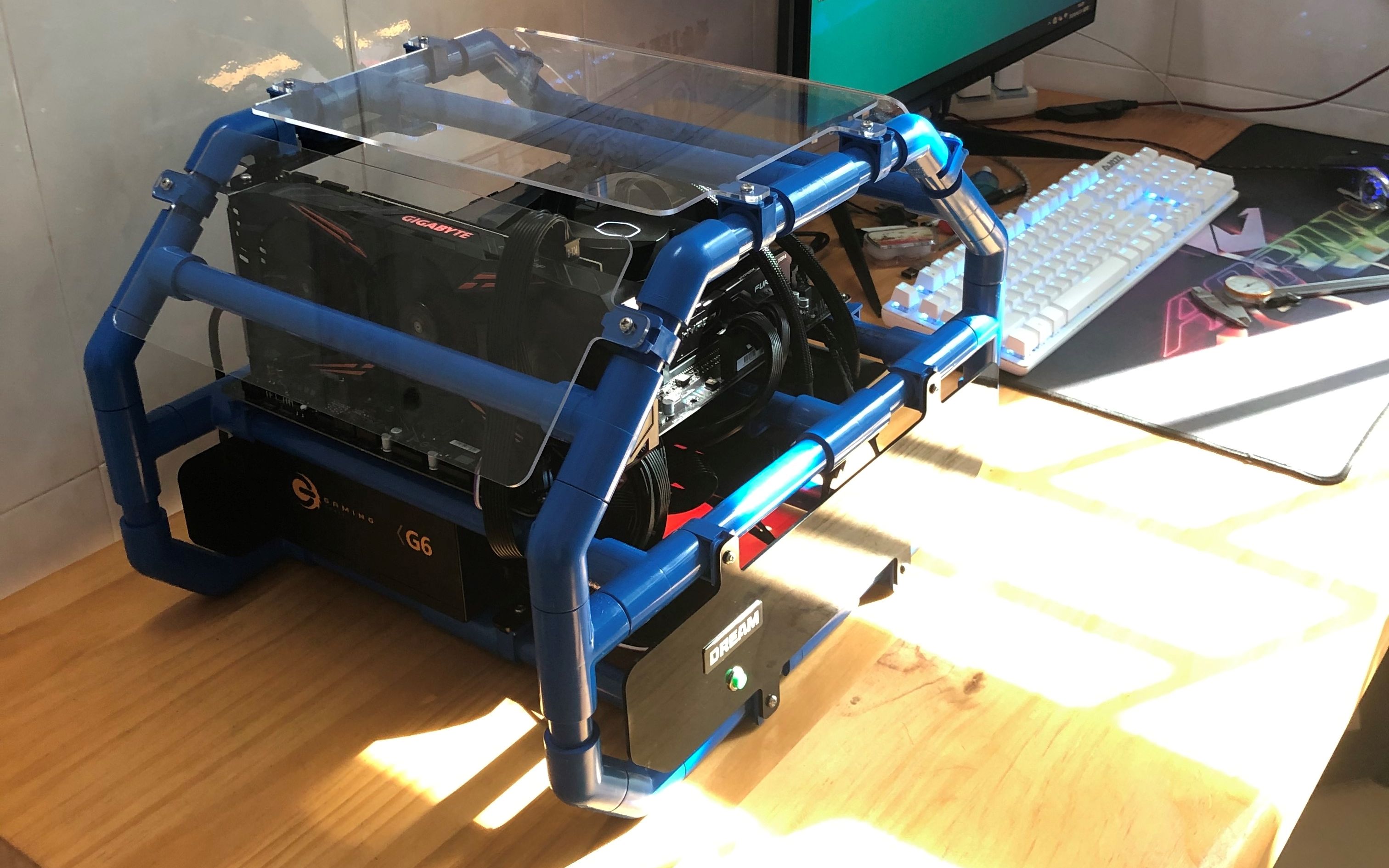 废旧水管自制千元高端机箱，逼格满满~_哔哩哔哩_bilibili