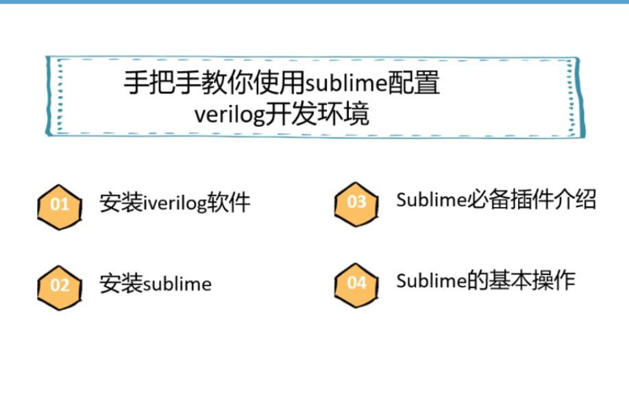 手把手教学sublime的 奇技淫巧”,大大提高verilog开发效率 哔哩哔哩