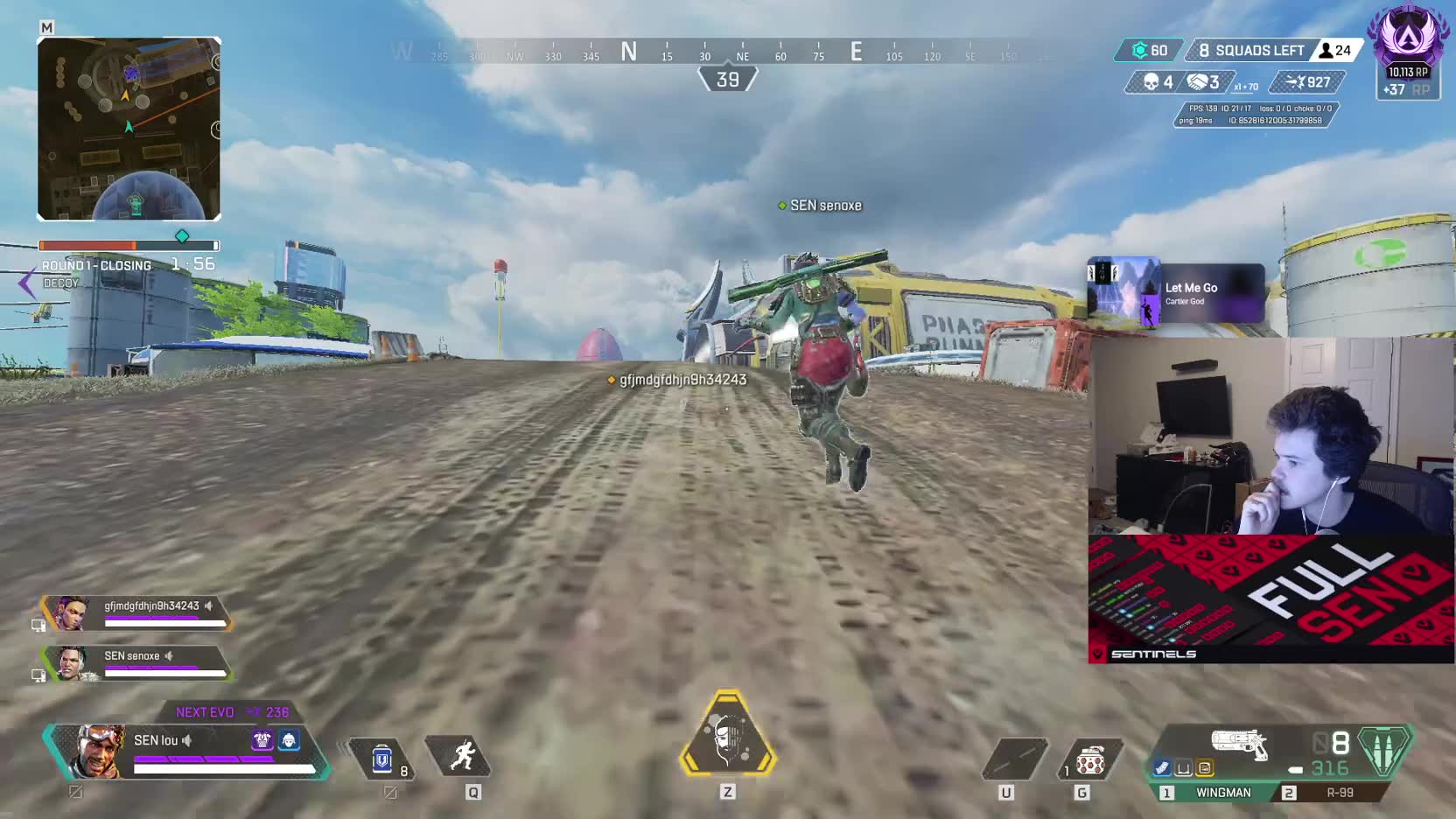 Lou 2022.03.17直播录像_APEX英雄