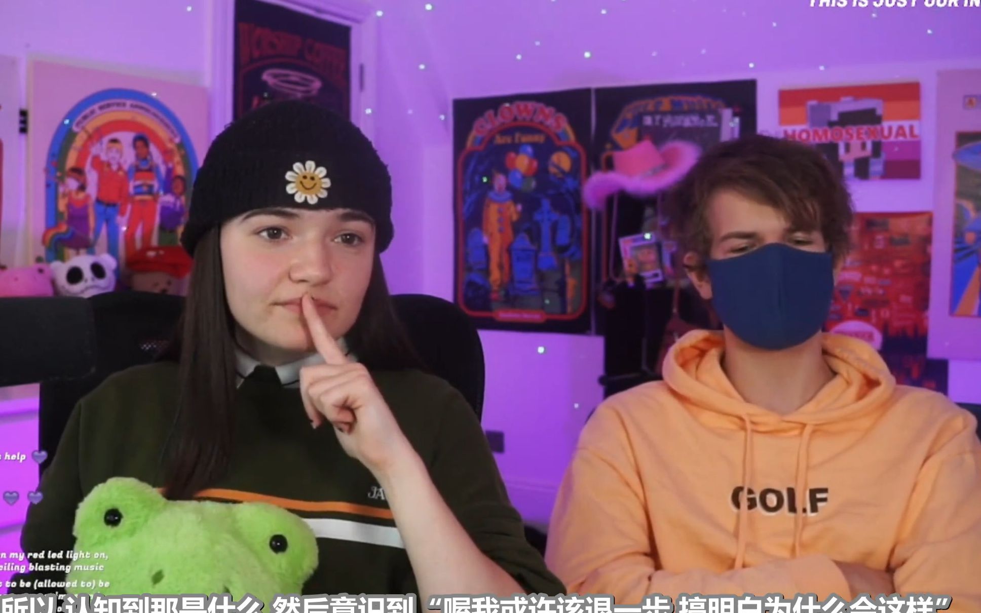 【Aimsey/Ranboo/熟肉】Ranboo和Aimsey的心理健康直播_哔哩哔哩_bilibili