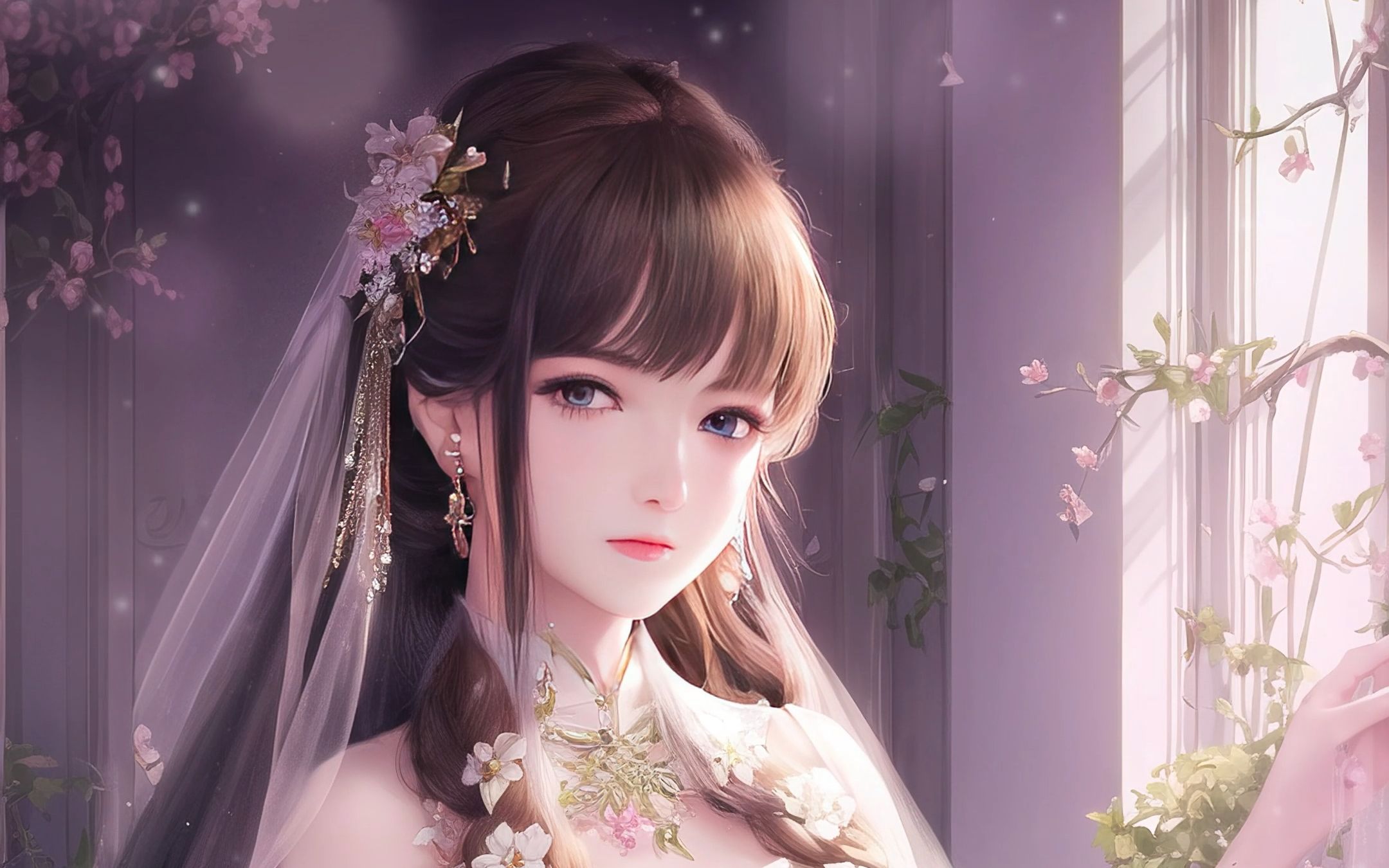 流风回雪The wind returns to snow | AI绘画 | NovelAI | 2.5d | 4K壁纸 - 视频下载 Video Downloader