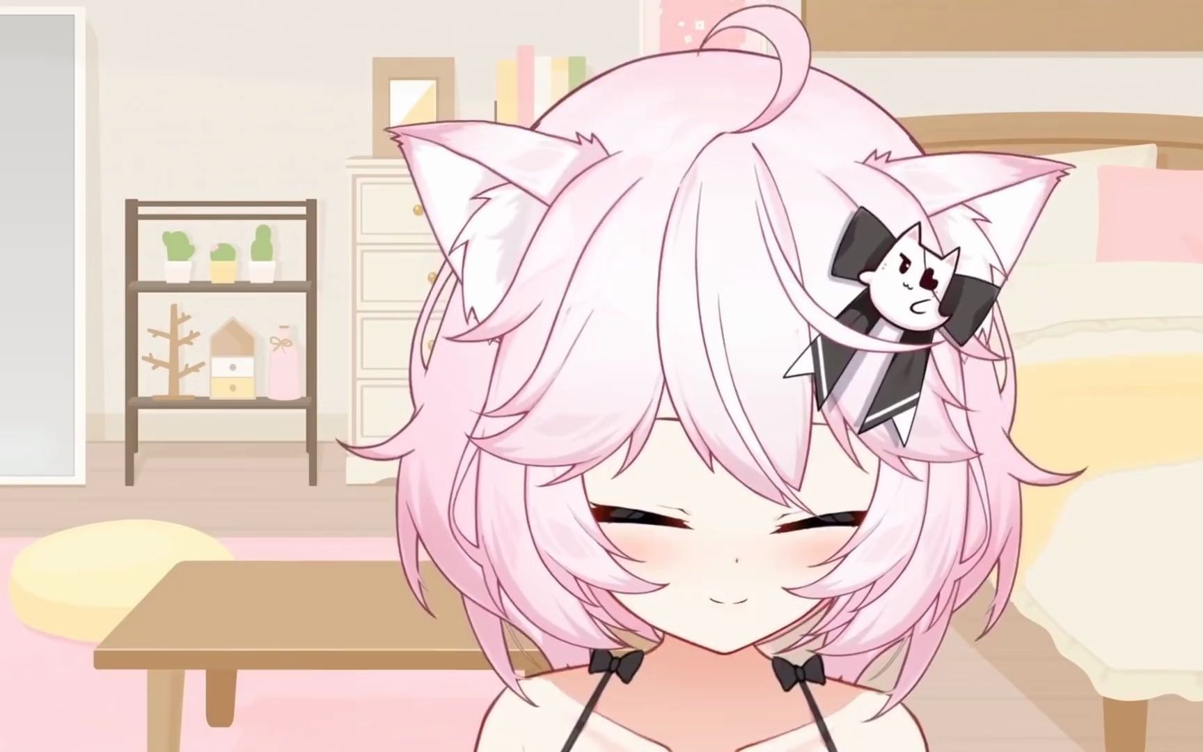 粉色猫猫喷水【cooksie】_哔哩哔哩_bilibili
