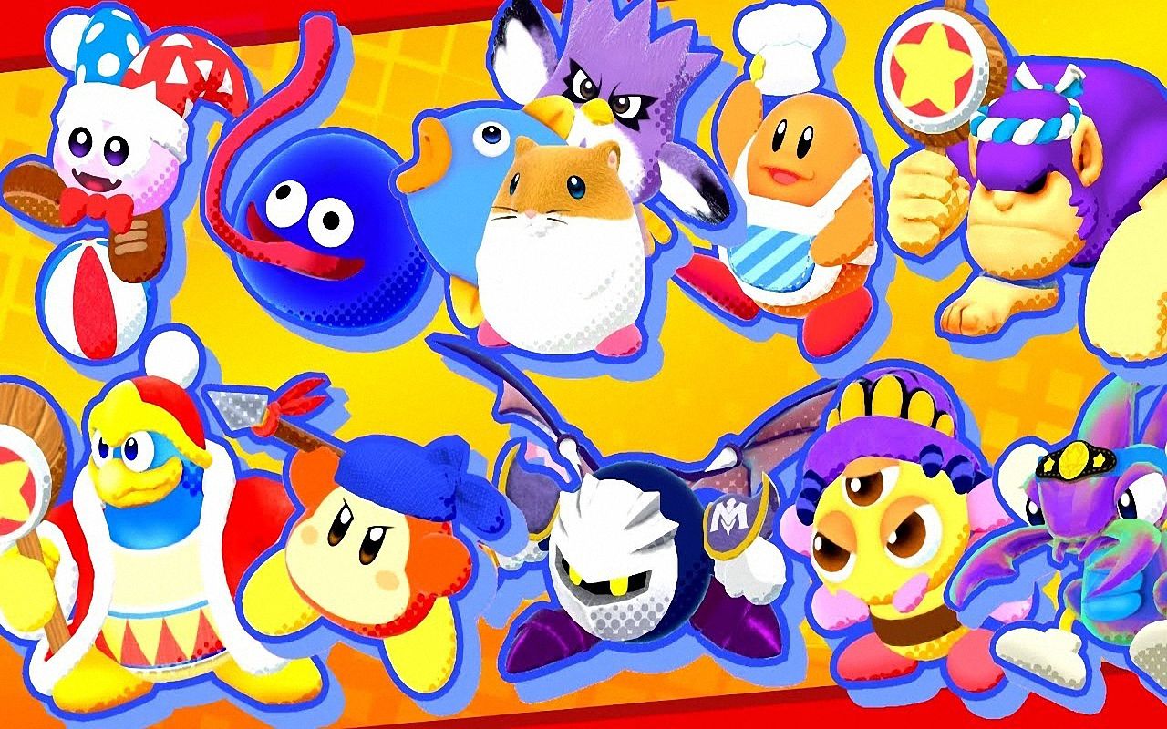 【卡比资料集 / 新星同盟】所有的可操控角色(含DLC)【ProsafiaGaming】_哔哩哔哩_bilibili