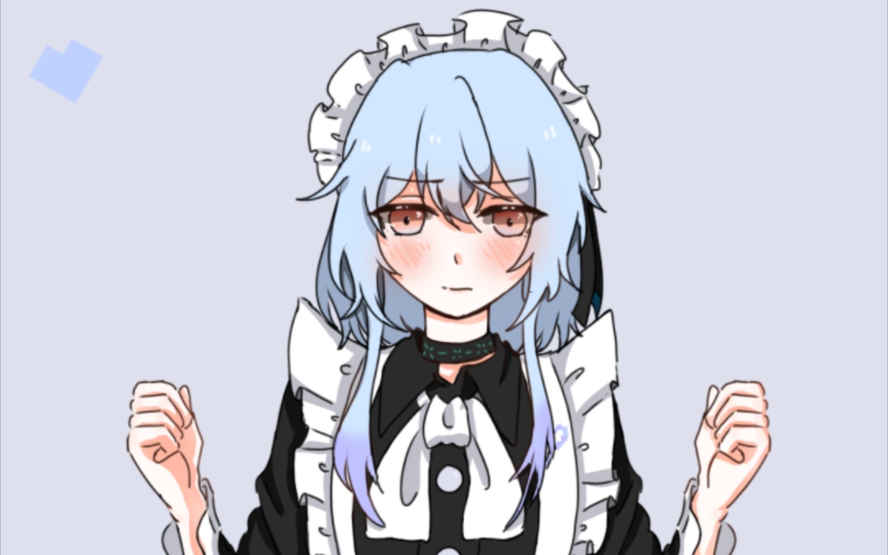 sad cat dance 但是是女仆装水月_哔哩哔哩_bilibili