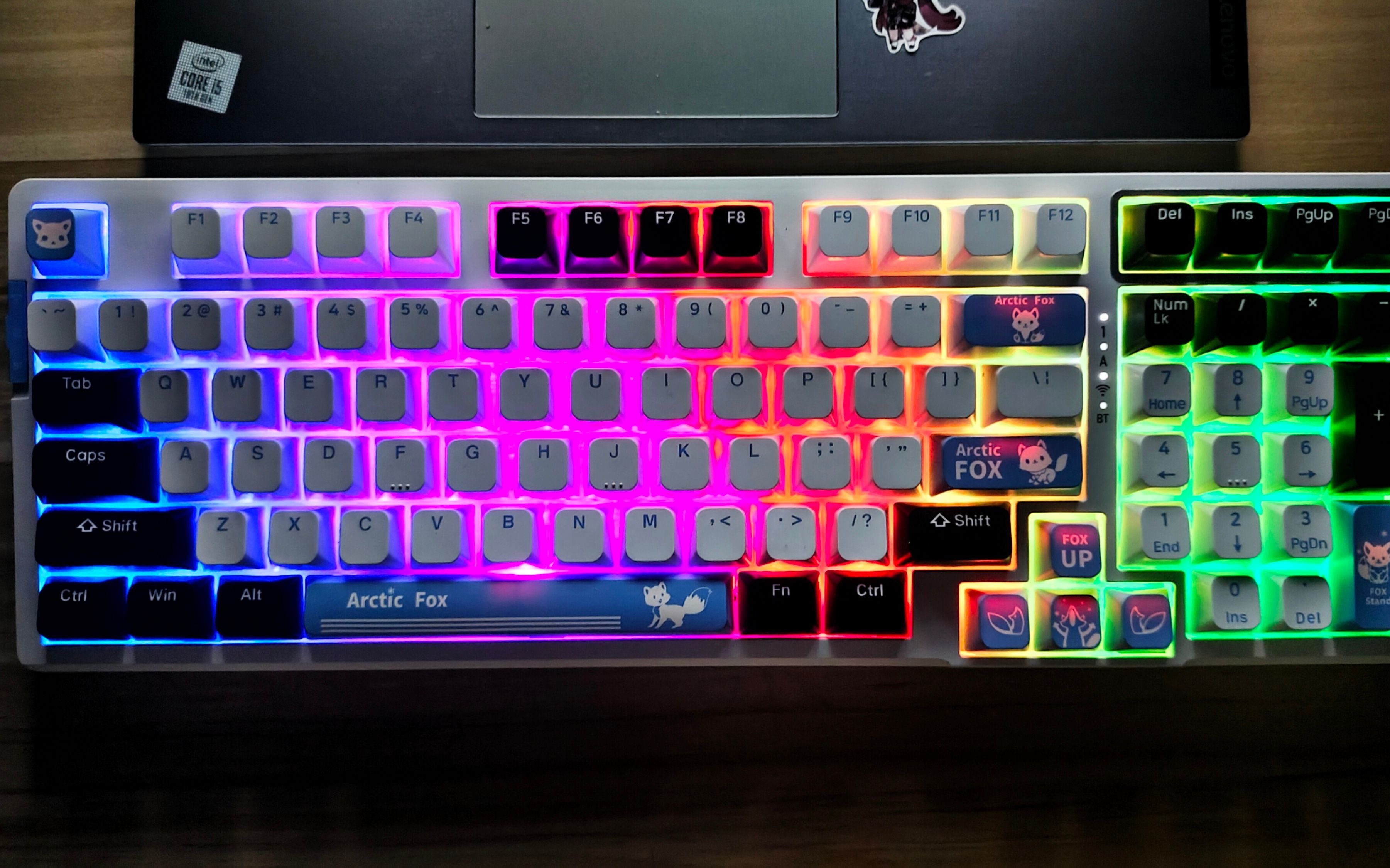 VGN 98pro 极地狐轴 开箱