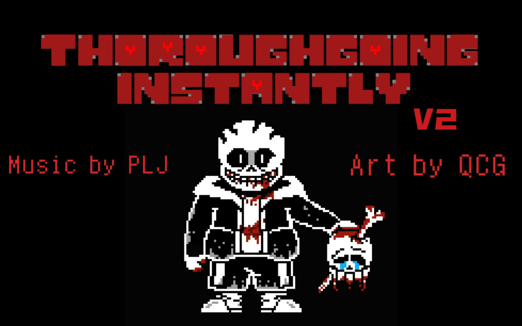 [ 精神错乱sans 第二阶段 ] (Insanity HARD MODE) Insanity - Megalovania (MY TAKE)