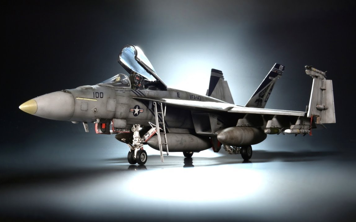 【PLASMO - plastic models】爱德美 1/72 F/A-18E超级大黄蜂战斗机模型制作合集_哔哩哔哩_bilibili