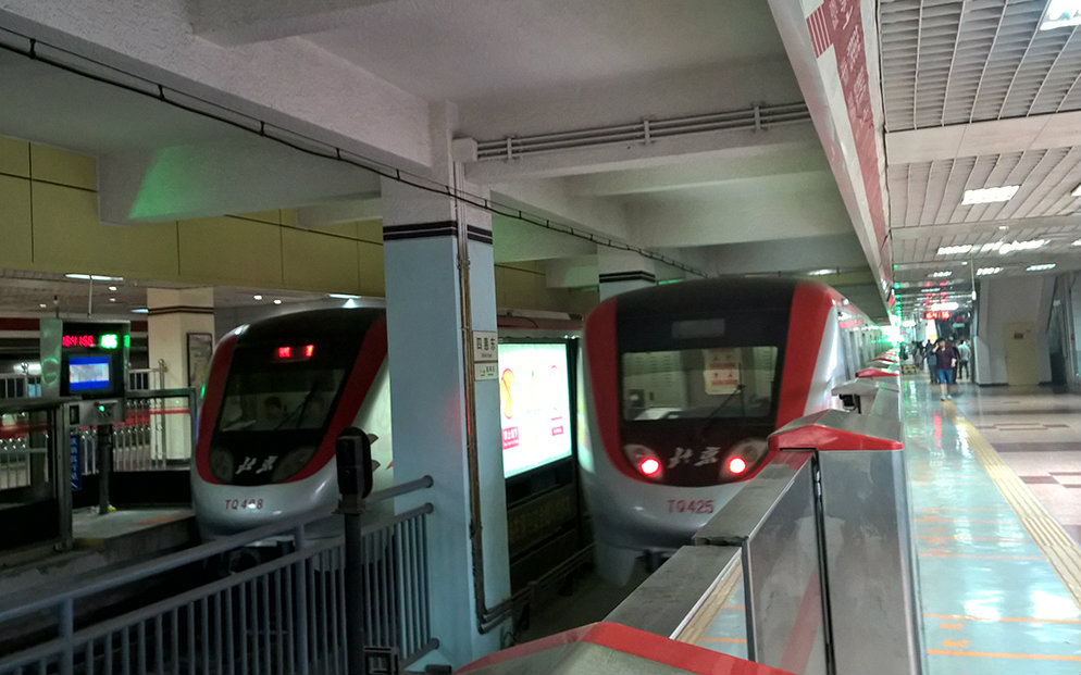 北京地铁八通线SFM01/SFM07进出站_哔哩哔哩 (゜-゜)つロ 干杯~-bilibili