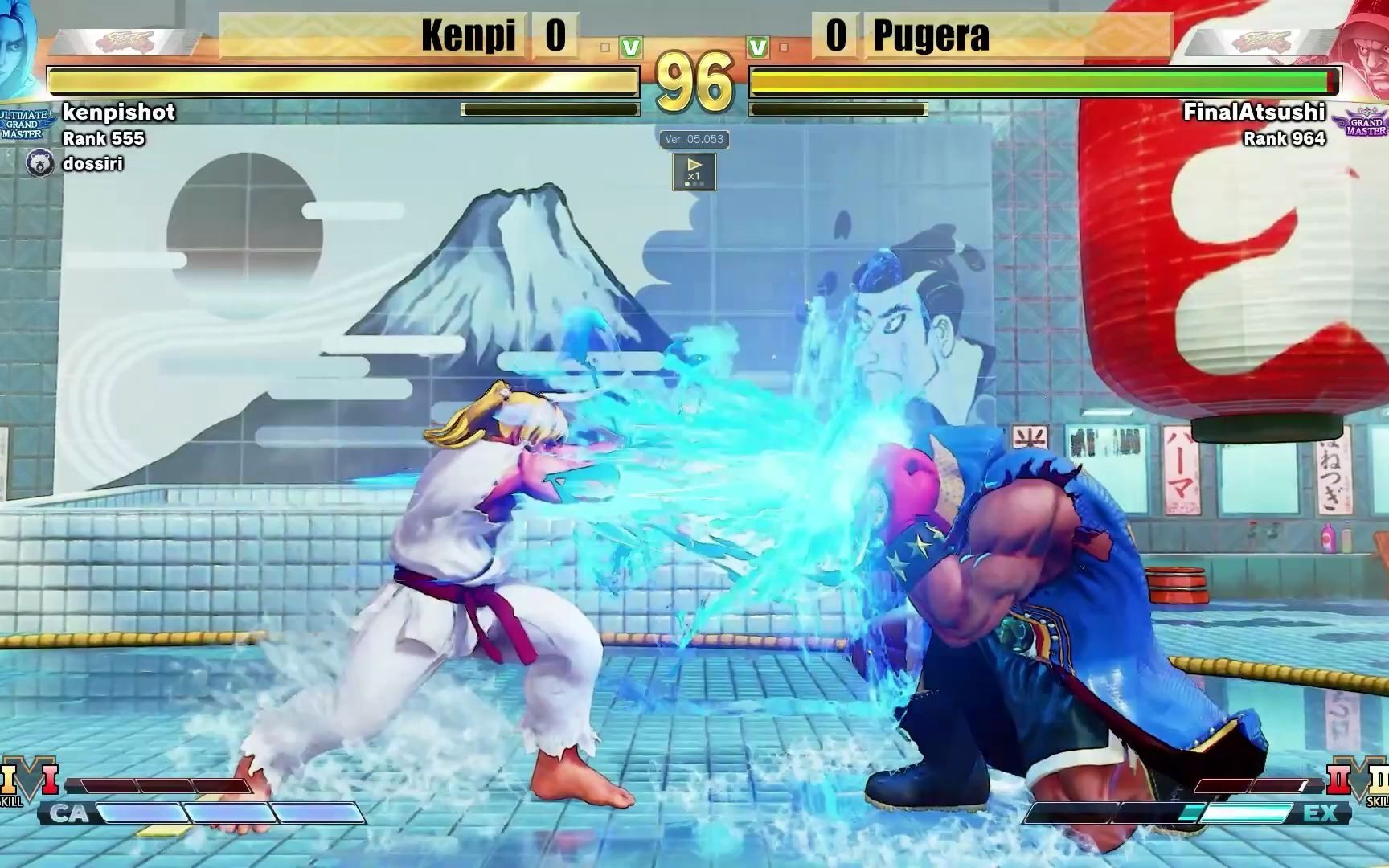【街霸5】Kenpi (肯) vs 扑街啦 (拳王)_哔哩哔哩_bilibili