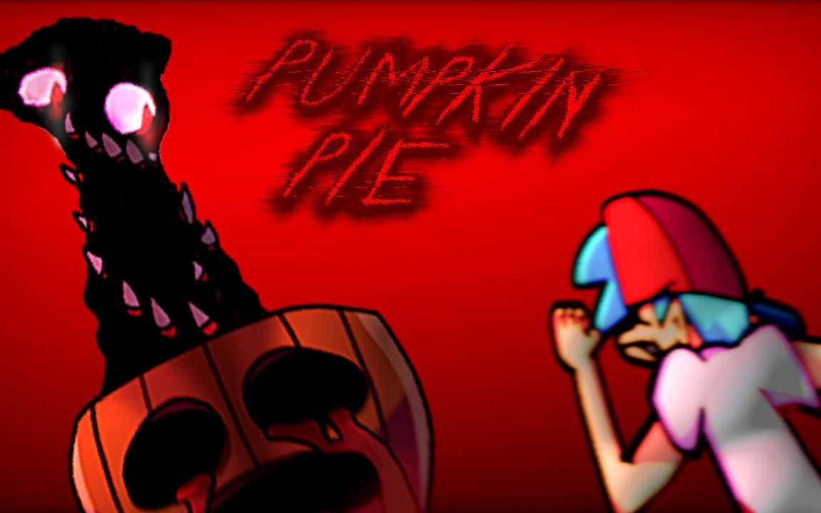 FRIDAY NIGHT FUNKIN' "Pumpkin Pie" Over South_哔哩哔哩_bilibili