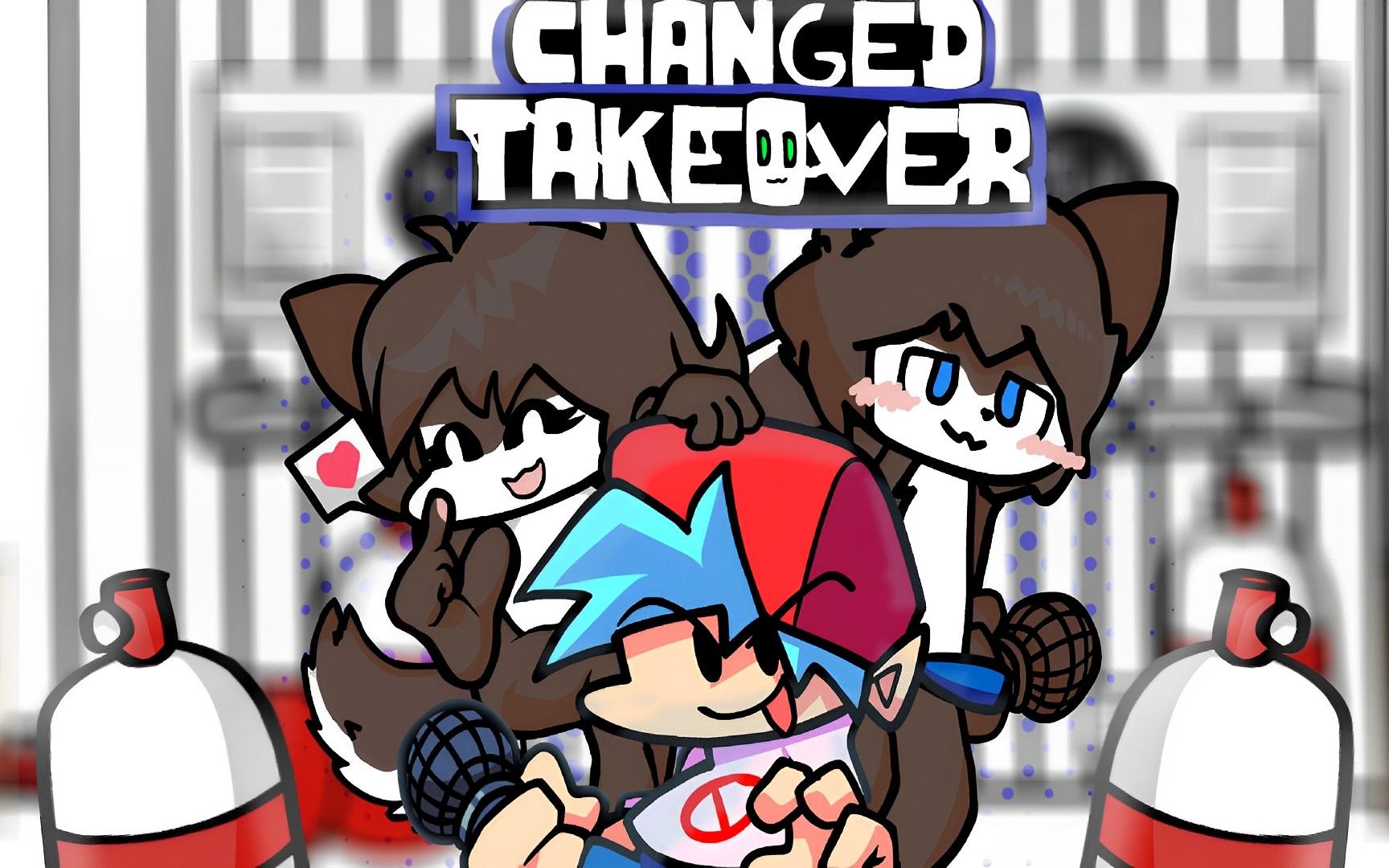 这个老游戏居然也被做成模组了？FNF模组 Changed Takeover: Final Showdown DEMO - 视频下载 Video ...