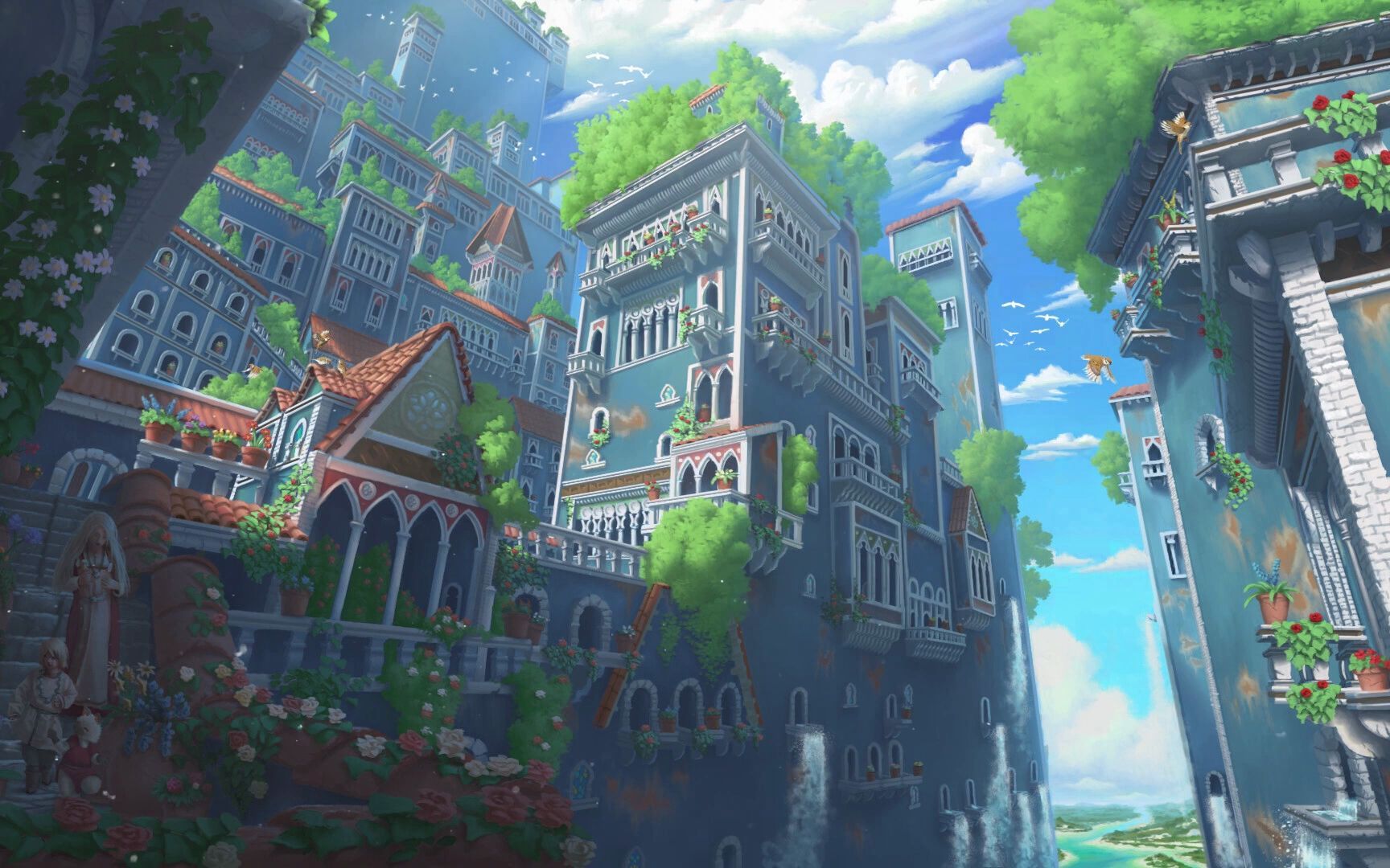 Floating City 🍃 Chill Lofi Beats_哔哩哔哩_bilibili