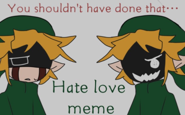 [fnf/Fukin'Drowned/私设]Hate love meme_哔哩哔哩_bilibili