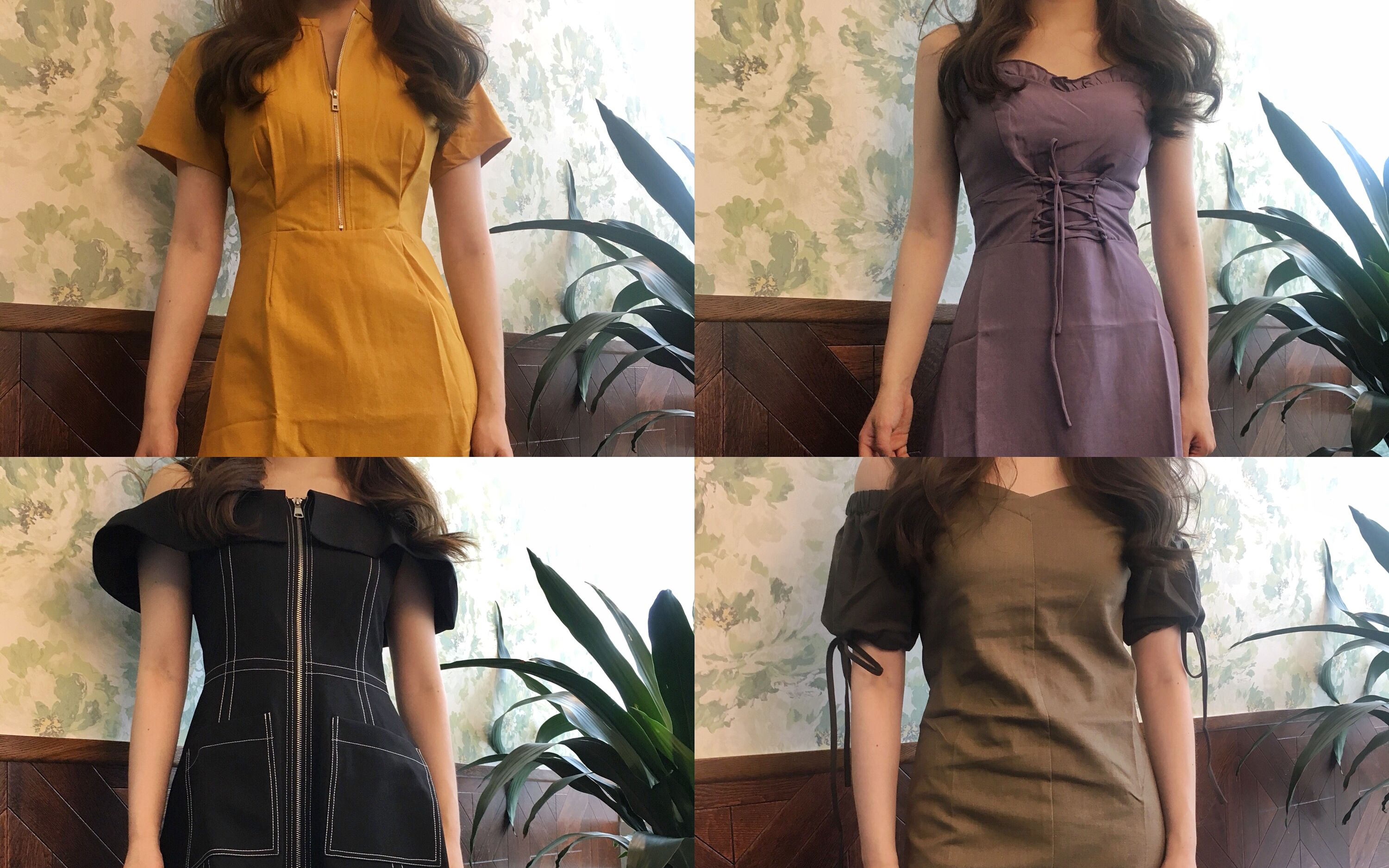 【CocoScorpio】女装 | 5条淘宝平价连衣裙分享+试穿+穿搭 高性价比/学生党/春夏必备 第二弹！_哔哩哔哩 (゜-゜)つロ 干杯 ...