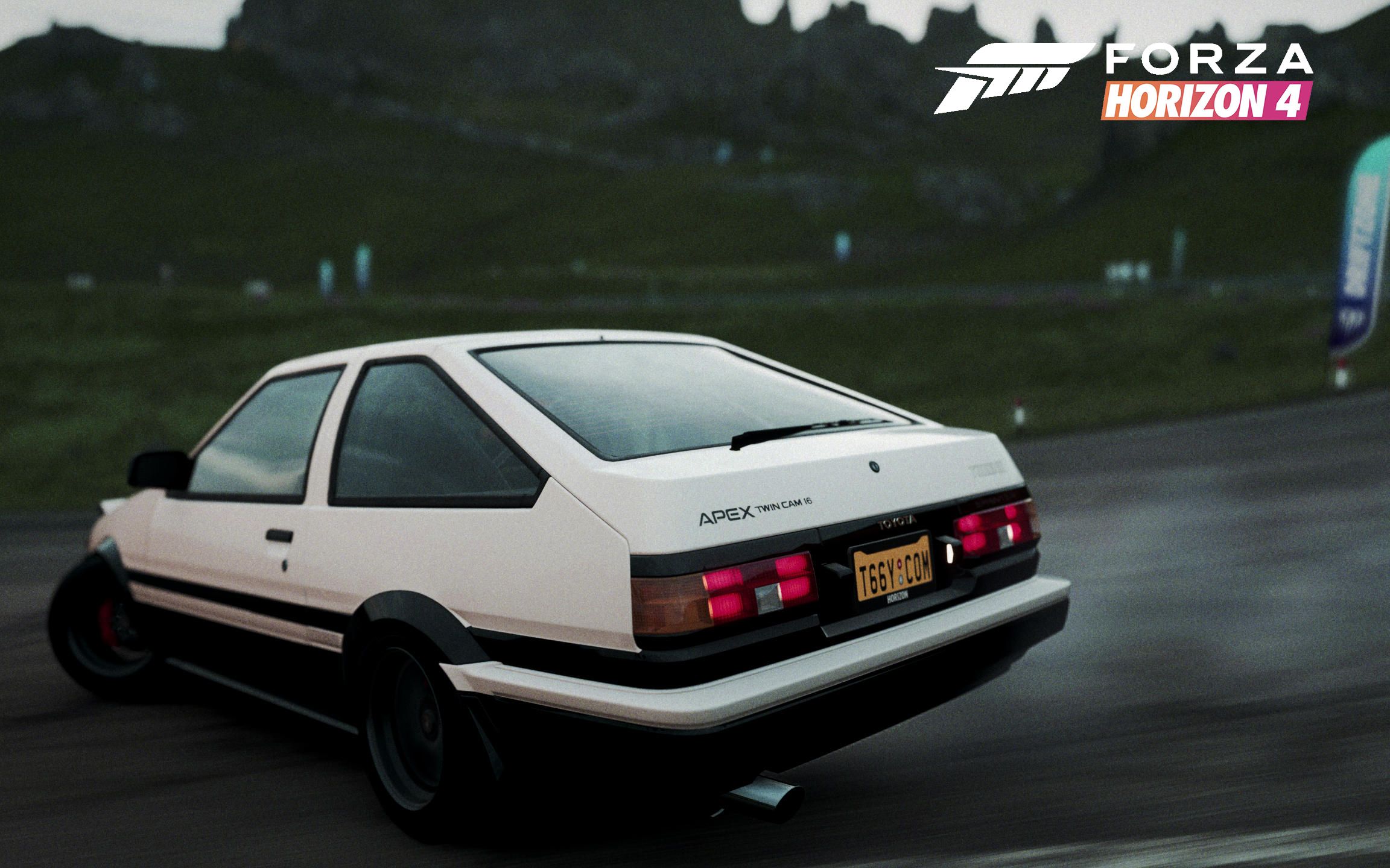 地平线 4 : AE86 漂移调教 （方向盘）_哔哩哔哩_bilibili