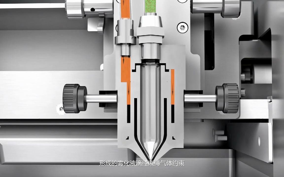 气溶胶喷射打印技术原理及动画演示 柔性印刷电子-微知智造-微知智造-哔哩哔哩视频
