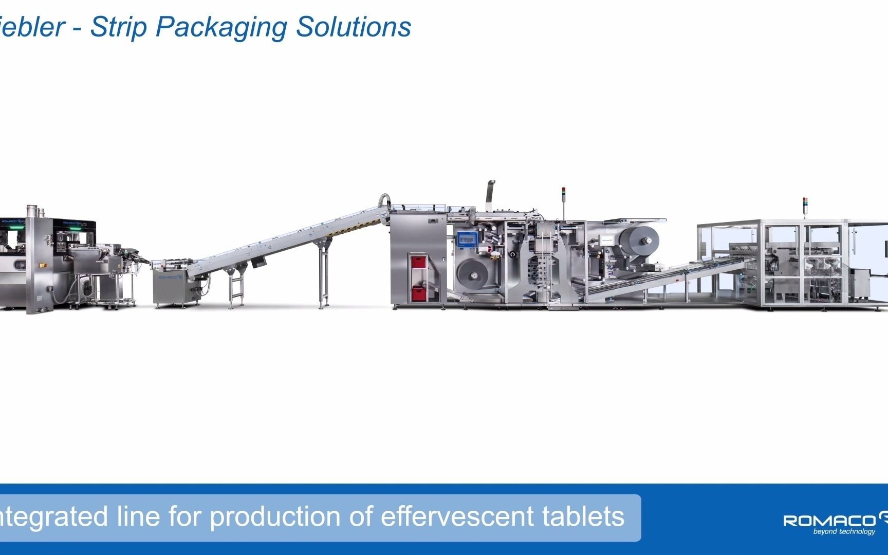 Uhlmann Bottle line IBC 240 乌曼IBC 240 瓶包装线