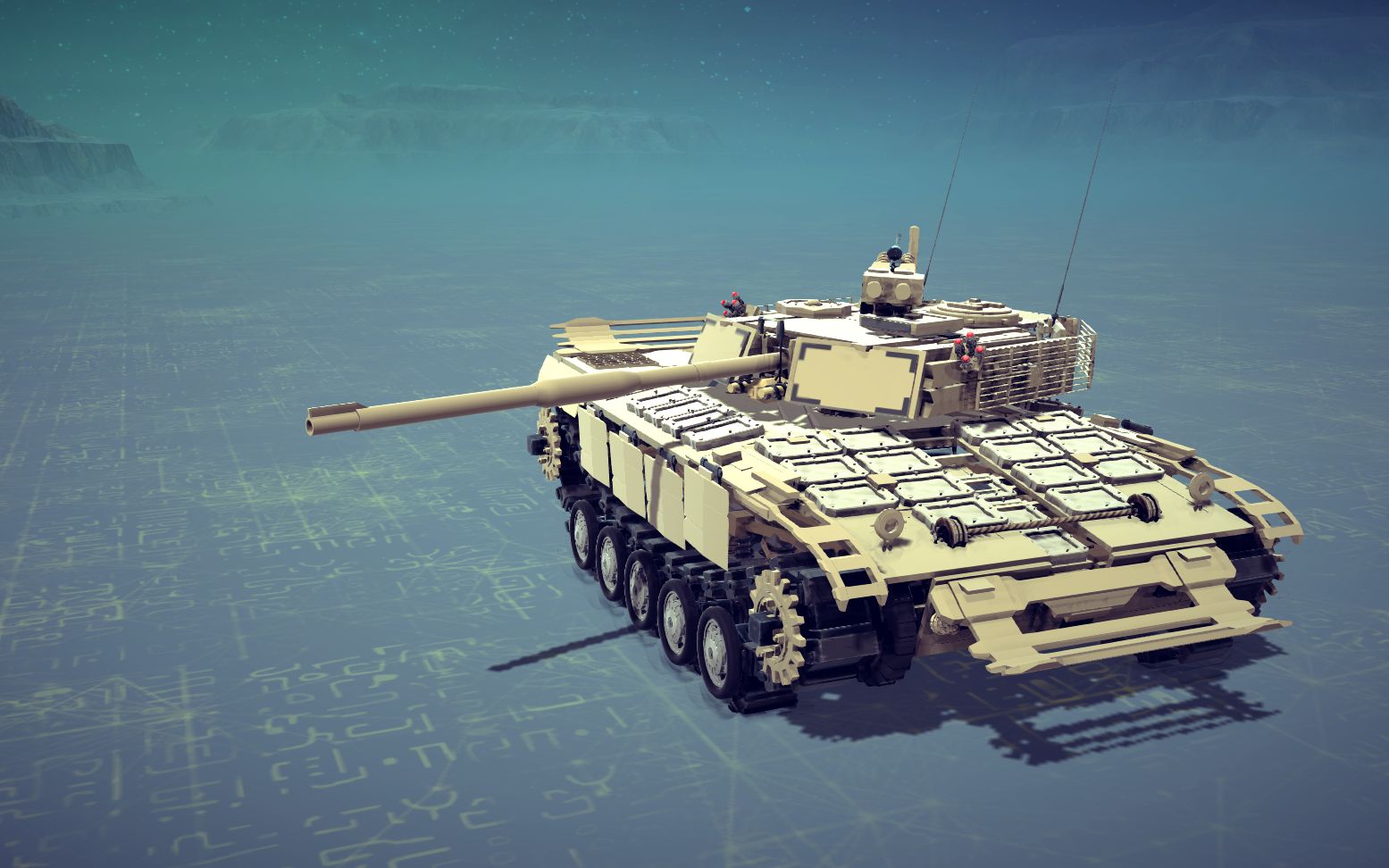 【Besiege】 Main Battle Tank 主战坦克_哔哩哔哩_bilibili