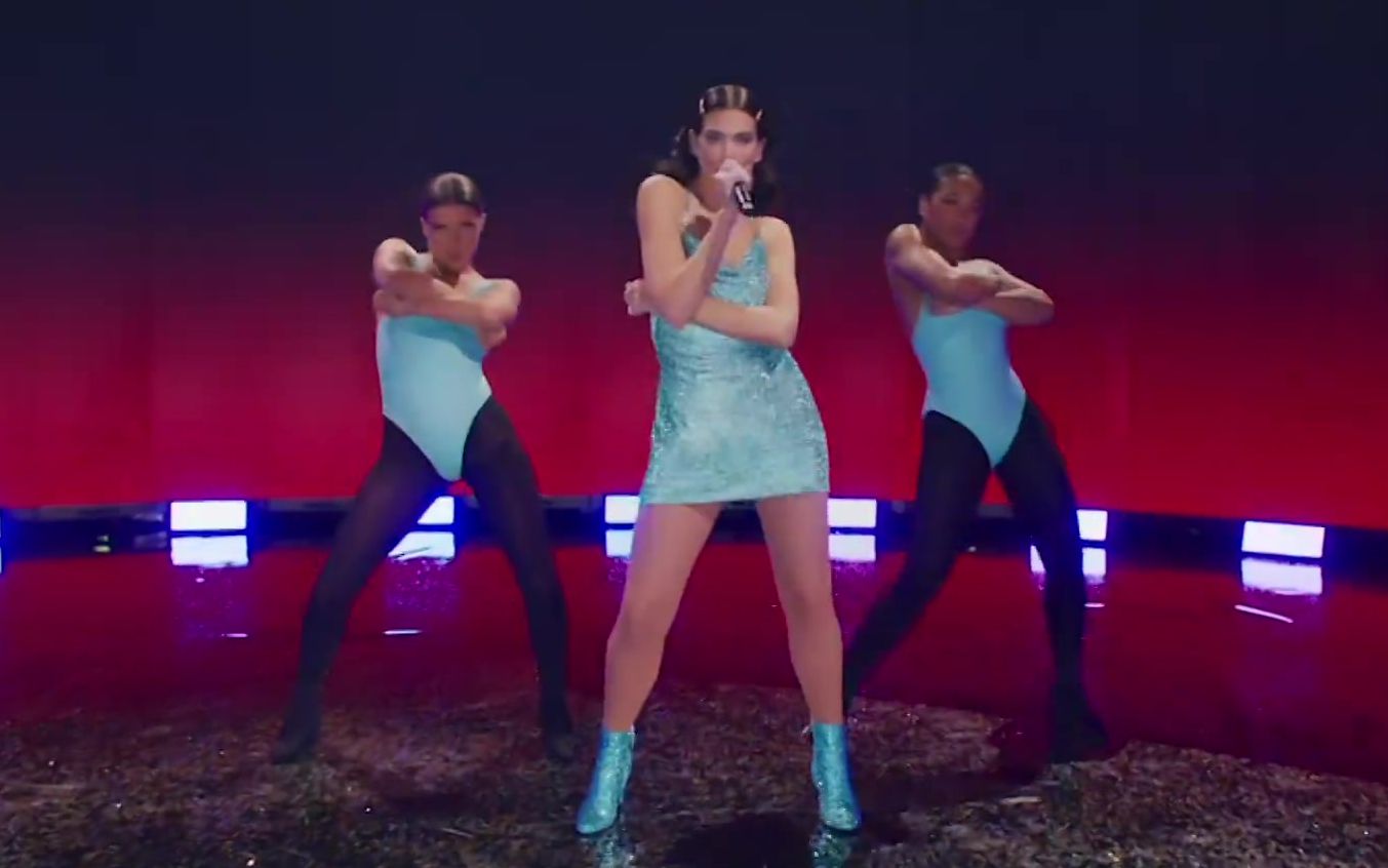 【Dua Lipa】Levitating-啪姐2020年AMA全美音乐奖伦敦连线表演_哔哩哔哩_bilibili