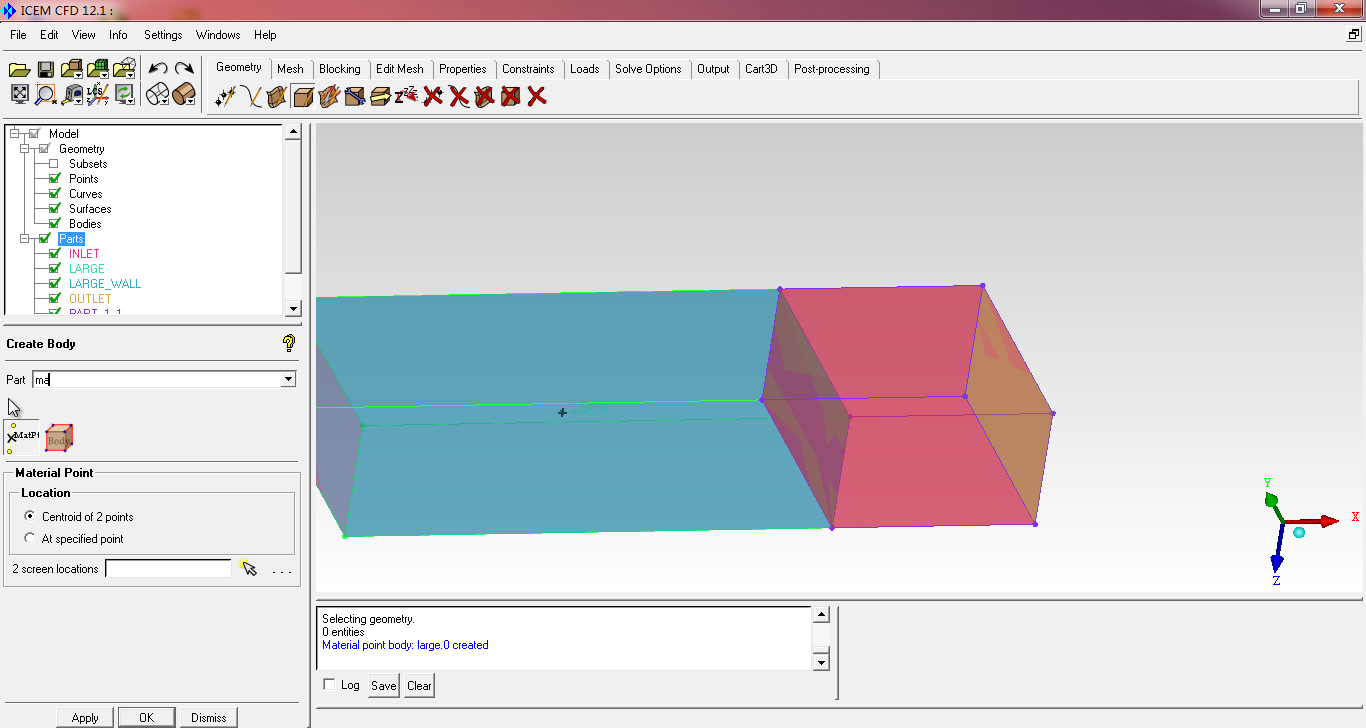 ICEM CFD多域创建—非结构方式_哔哩哔哩_bilibili