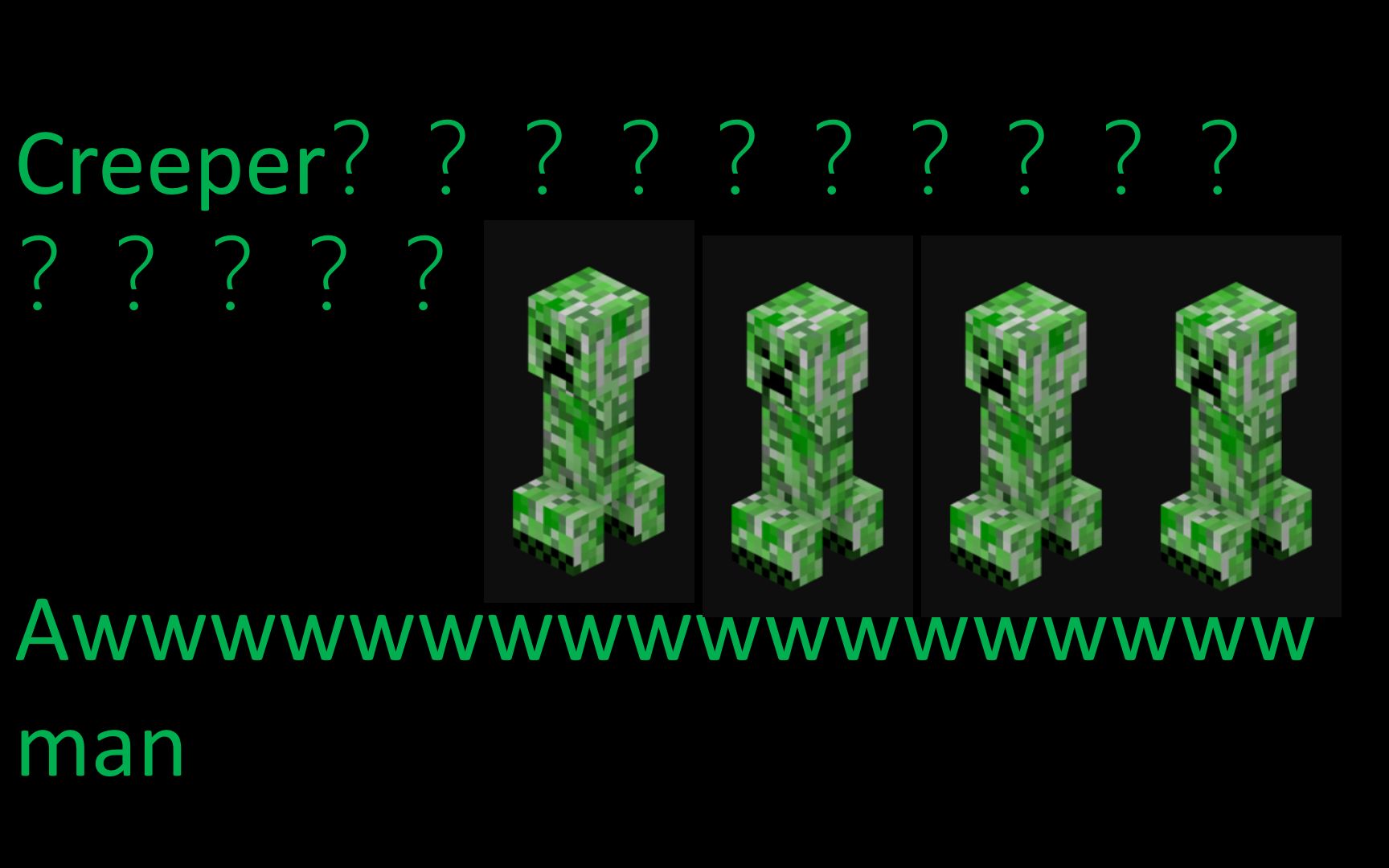 【我的世界】creeper？？？？？？？？？（疯狂踩点）_哔哩哔哩_bilibili