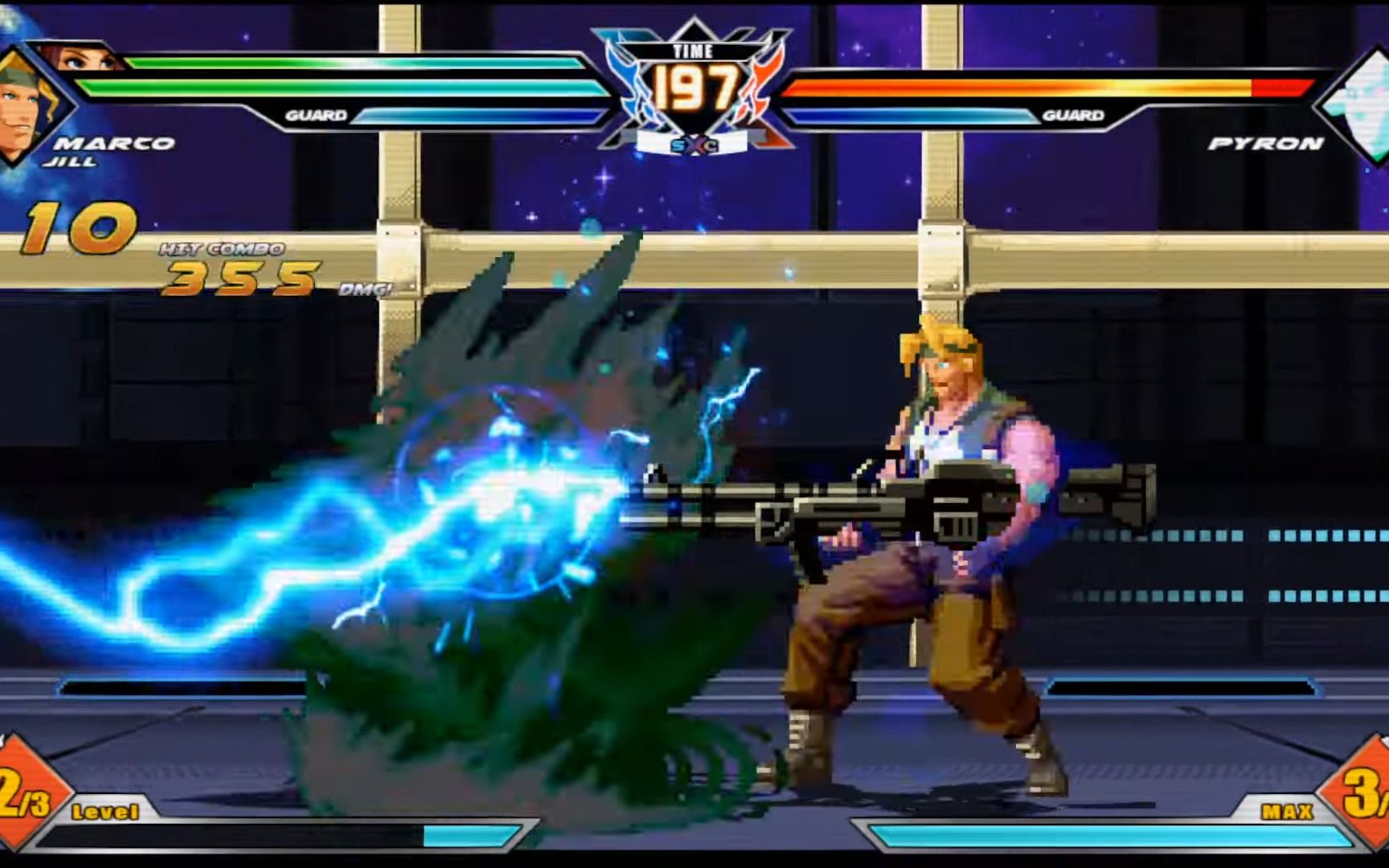 SNK X CAPCOM CROSS IMPACT 连续技 短视频54