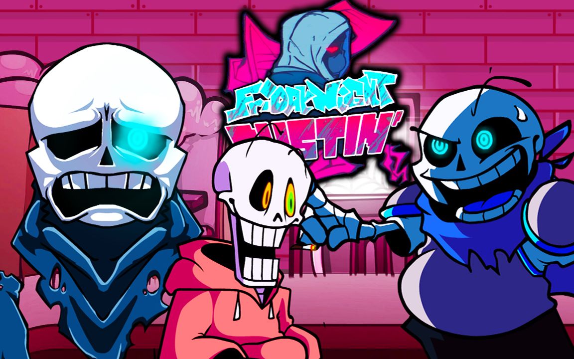 [FNF模组] 隐藏曲目"杀戮"（Friday_Night_Dustin' 周五尘埃夜 VS Dust_Papyrus 尘帕/尘烟枪）