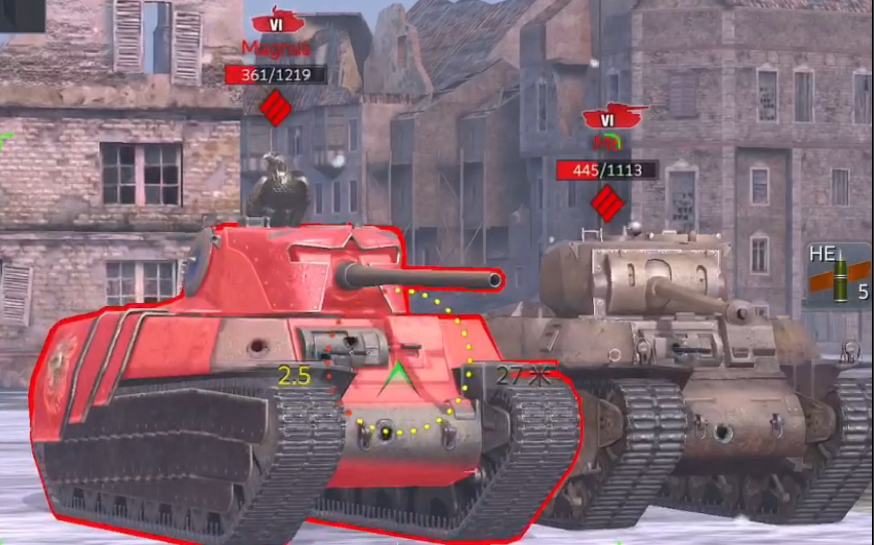 【WOTB7.6】Obj260装甲等效概览