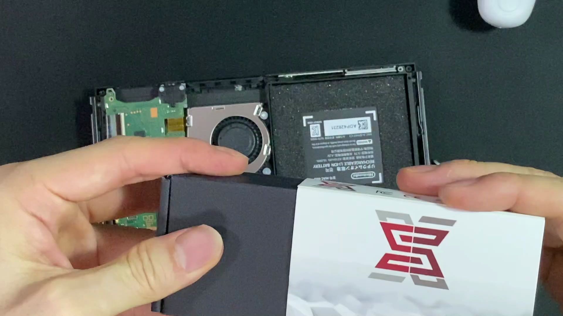 客户给我邮寄了一台 switch破解 焊接芯片sx core也就是TX硬破，制作双系统、虚拟系统，关联：SX Lite掌机，ns主机_哔哩哔哩 ...