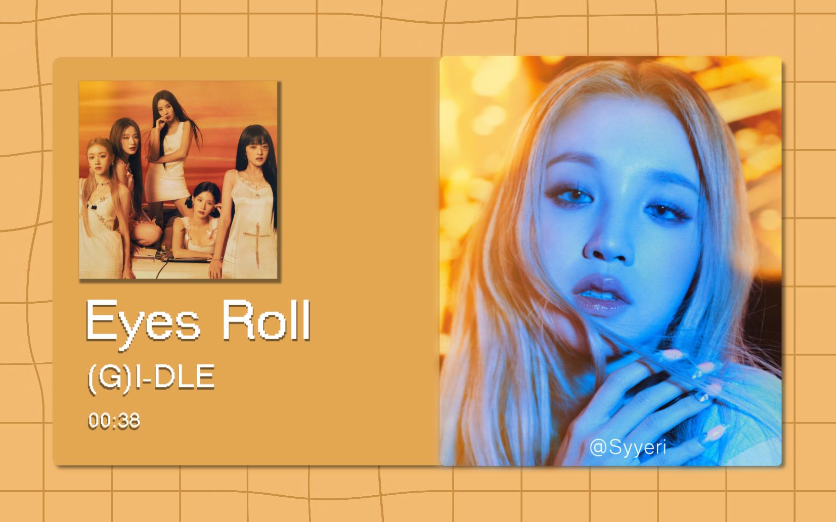 【8D环绕】Eyes Roll - (G)I-DLE 请佩戴耳机使用~-Syyeri-Syyeri-哔哩哔哩视频