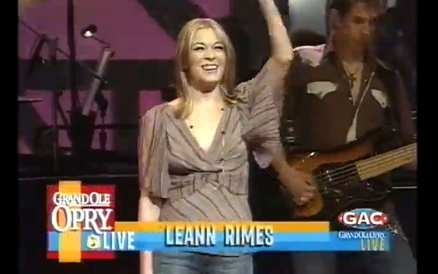 【单程票】LeAnn Rimes feat. Dann Huff - One Way Ticket (Live 2004 Grand Ole ...