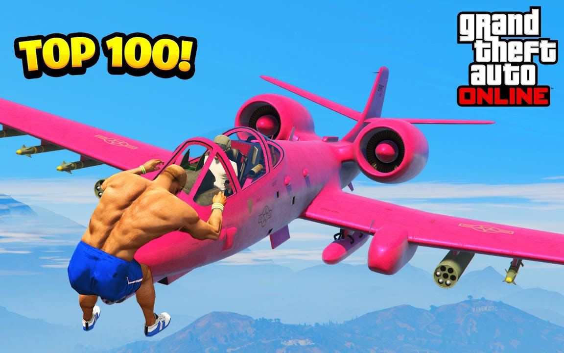 【GTA5】100大最搞笑的沙雕集锦合集【Prestige Clips】_哔哩哔哩_bilibili