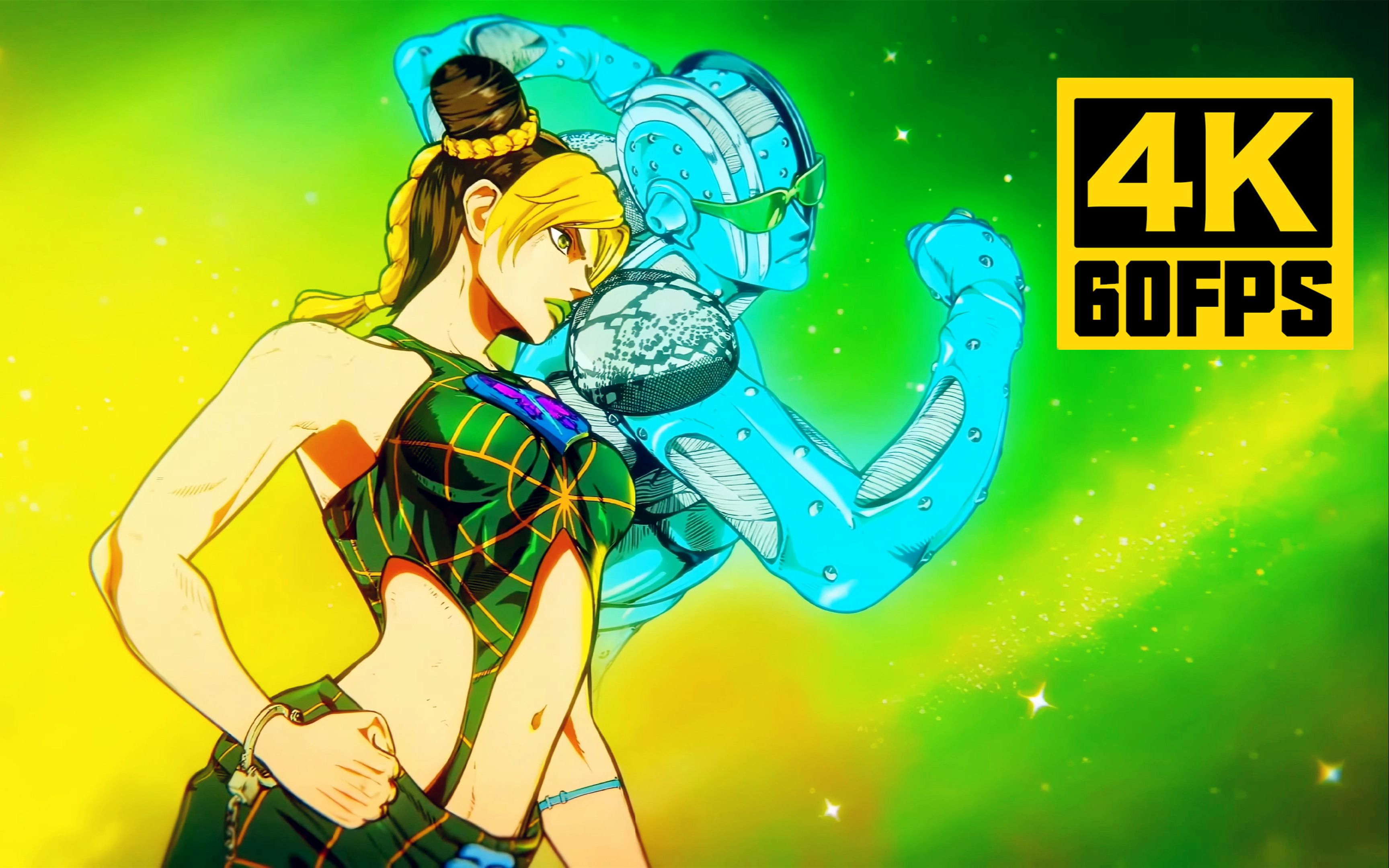 【4K60帧】《JoJo的奇妙冒险》第6部 石之海 OP AI修复补帧画质增强版 - 视频下载 Video Downloader